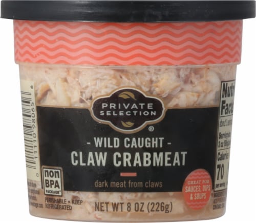 What is wild caught claw crab meat?