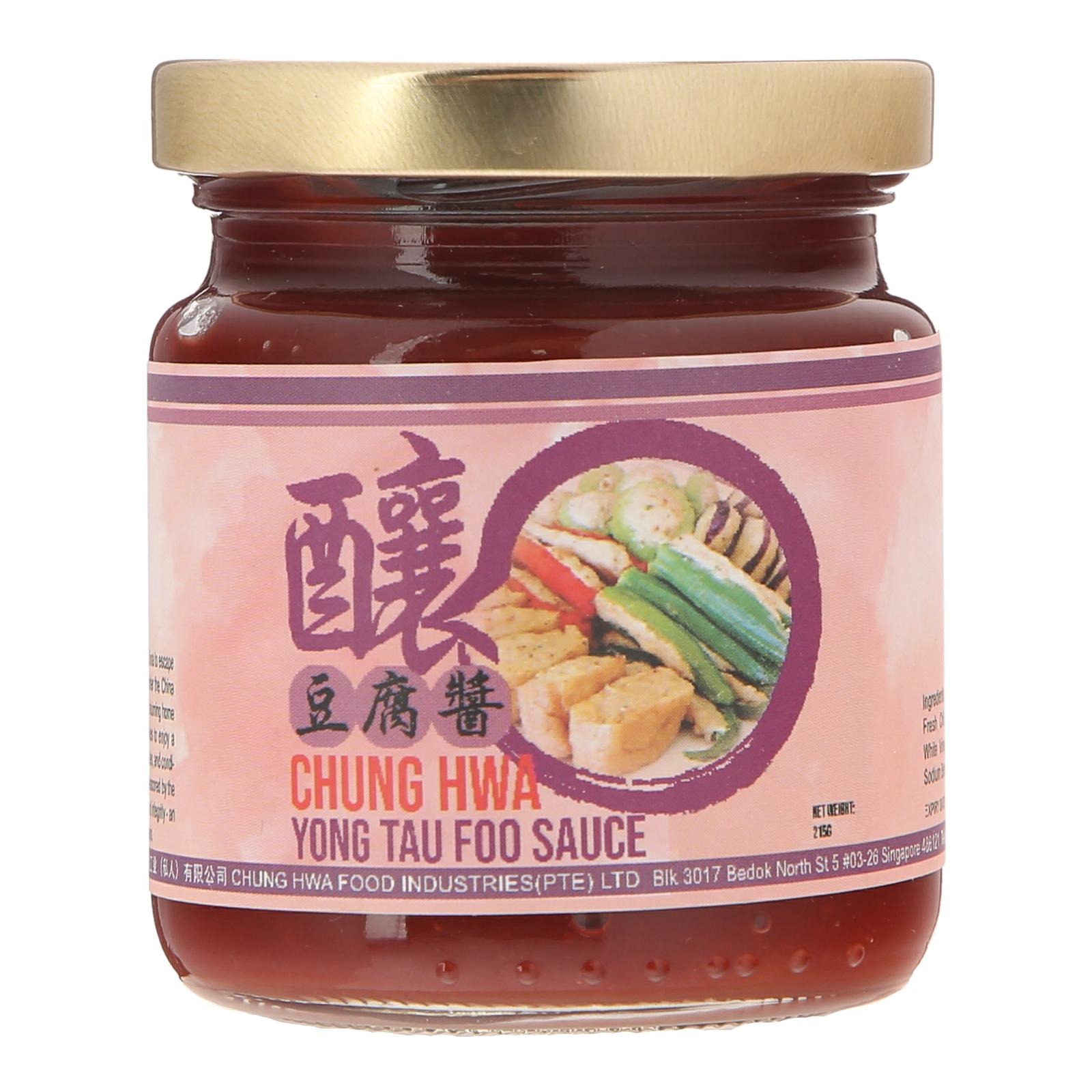 What is yong tau foo sweet sauce made of?