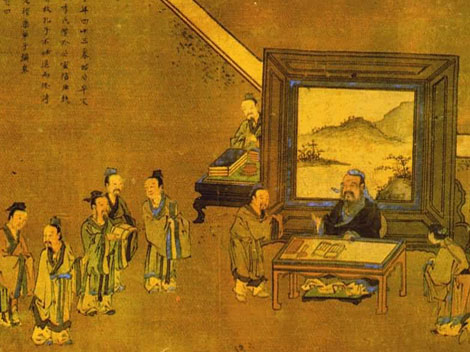 What jobs did most people in ancient China get paid?