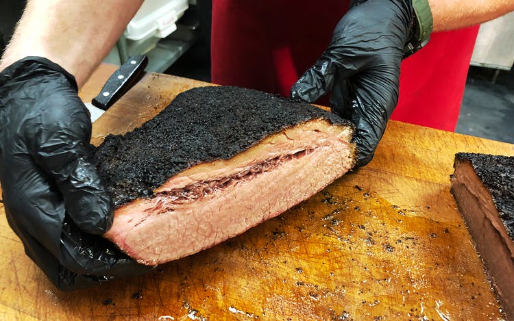 What keeps brisket moist?