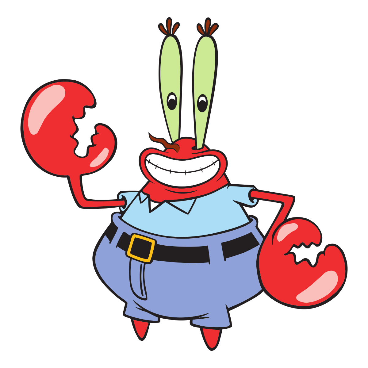 What kind of animal is Mr. Krabs?