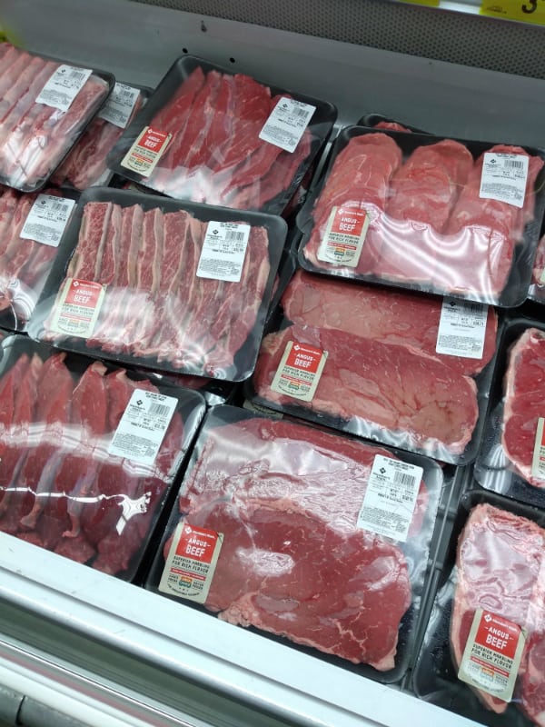 What kind of beef does Sam's Club sell?