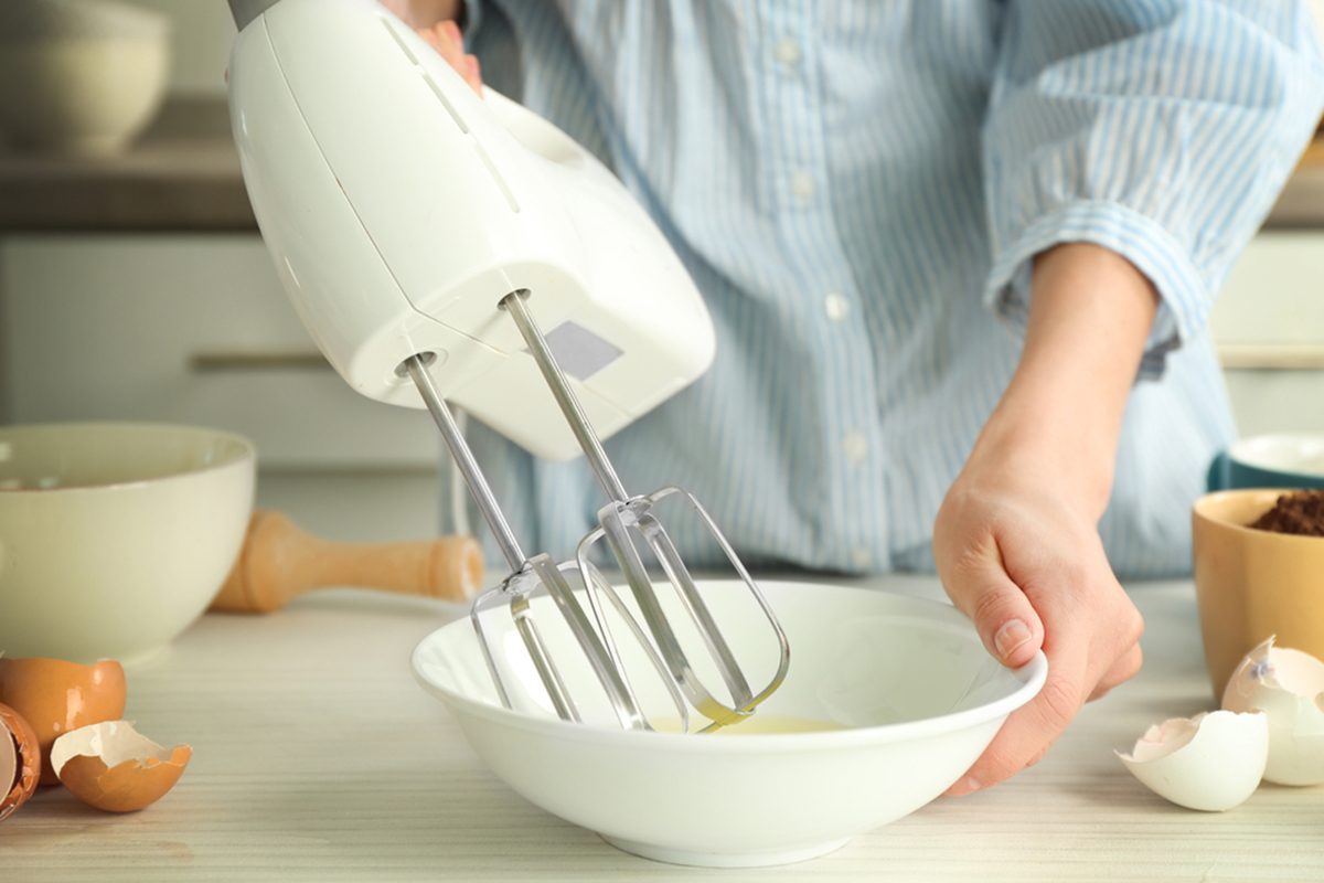 What kind of bowl do you use with a hand mixer?