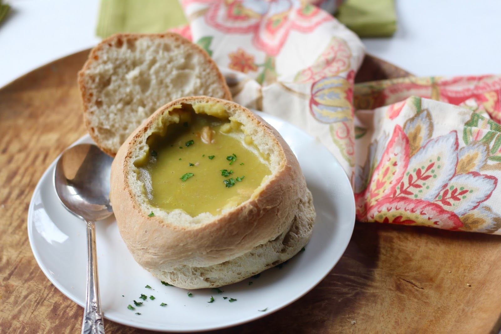What kind of bread do you use for German soup?