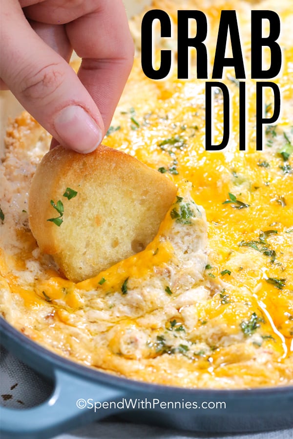 What kind of crackers go well with crab dip?