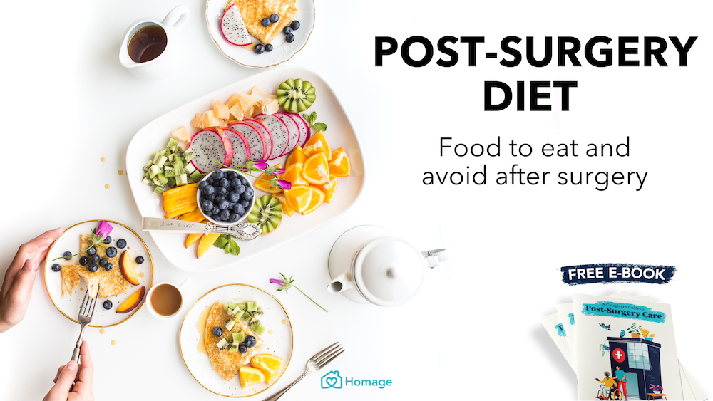 What kind of diet should you have after surgery?