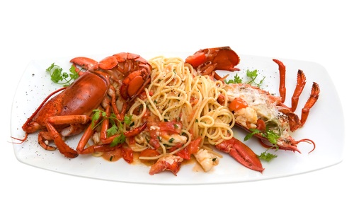 What kind of lobster is used in Italian cooking?