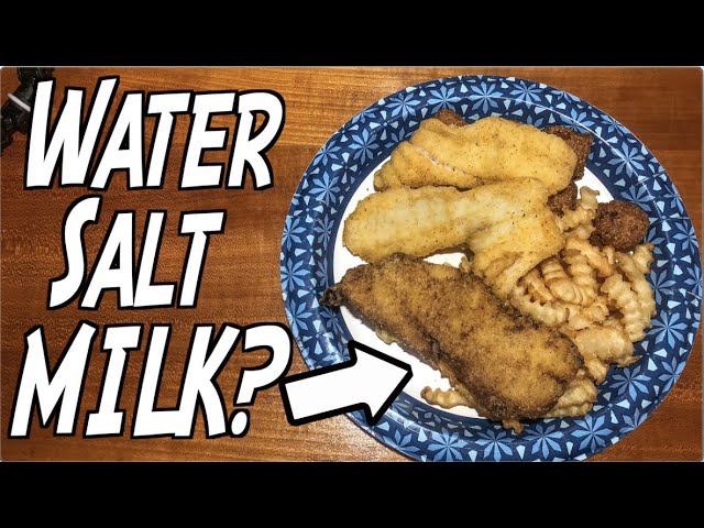 What kind of milk do you soak catfish in?
