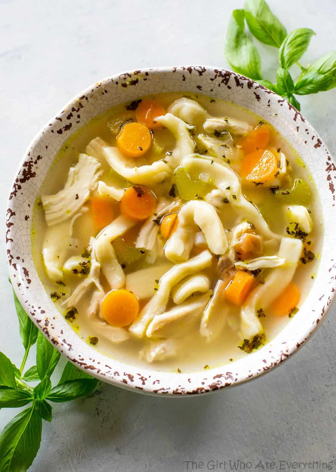 What kind of noodles to use for chicken noodle soup?