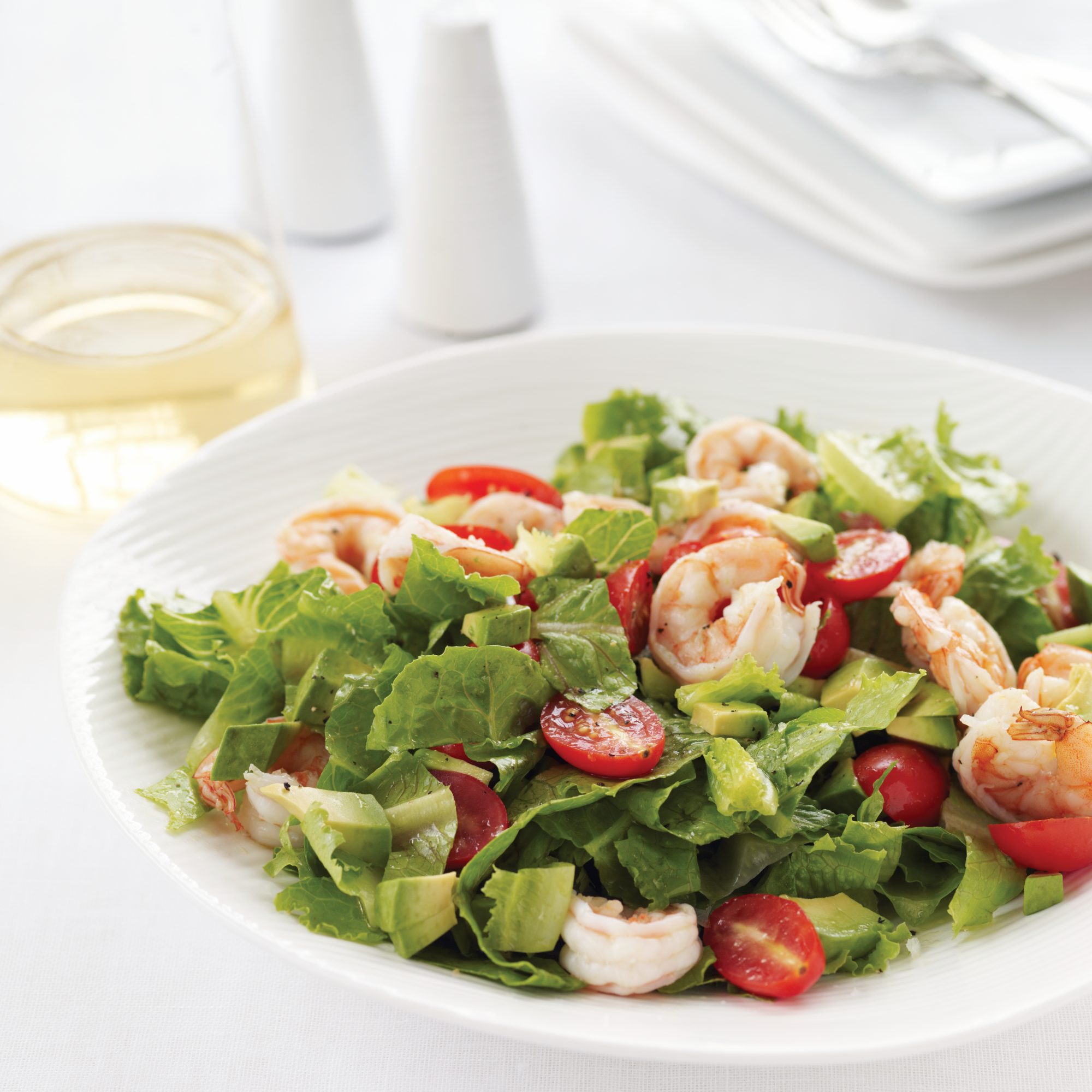 What kind of salad goes good with seafood?