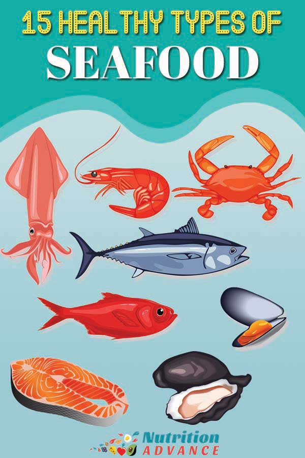 What kind of seafood is healthy?