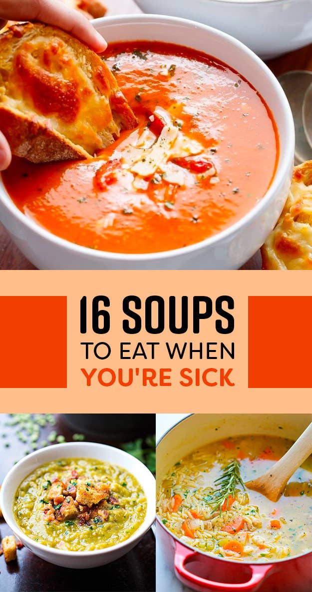 What kind of soup makes you feel better?