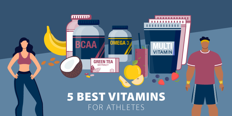 What kind of vitamins should athletes take?