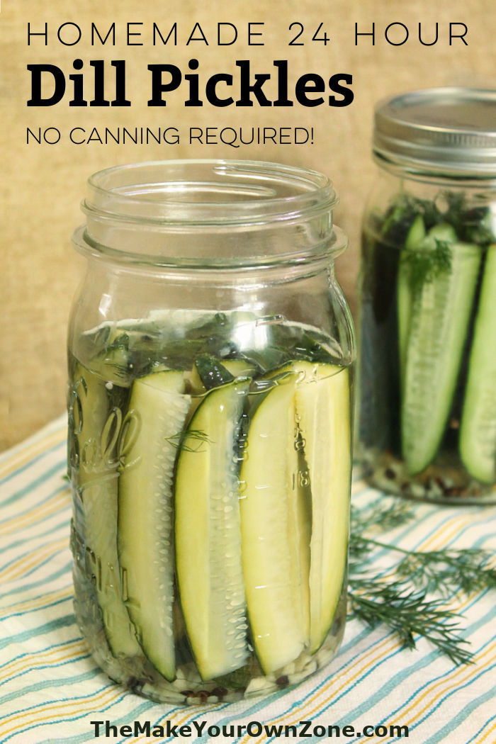 What kind of water do you use for dill pickles?