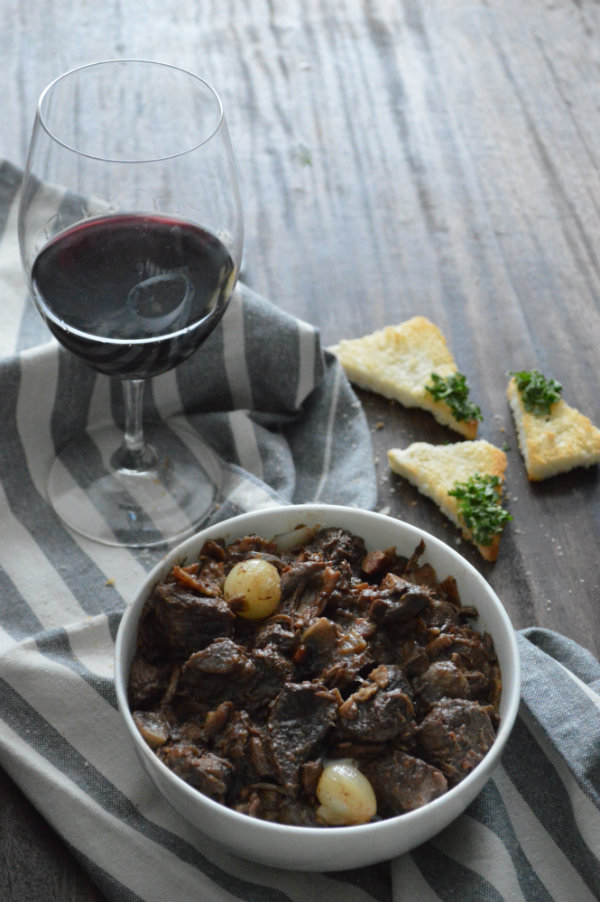 What kind of wine goes in Beef Bourguignon?