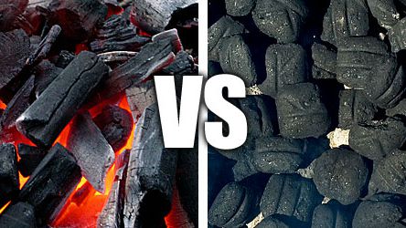 What lasts longer charcoal or briquettes?