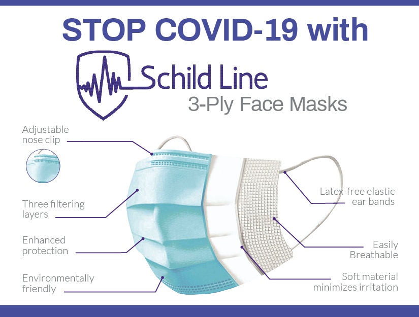 What layers should the fabric mask be made of during the COVID-19 pandemic?