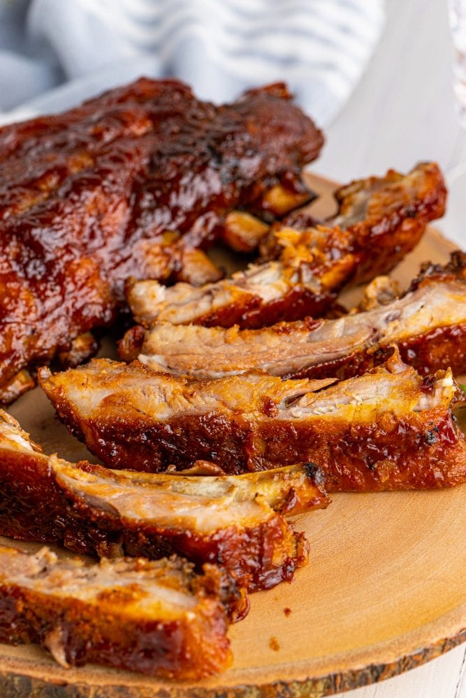 What liquid do you use for ribs?