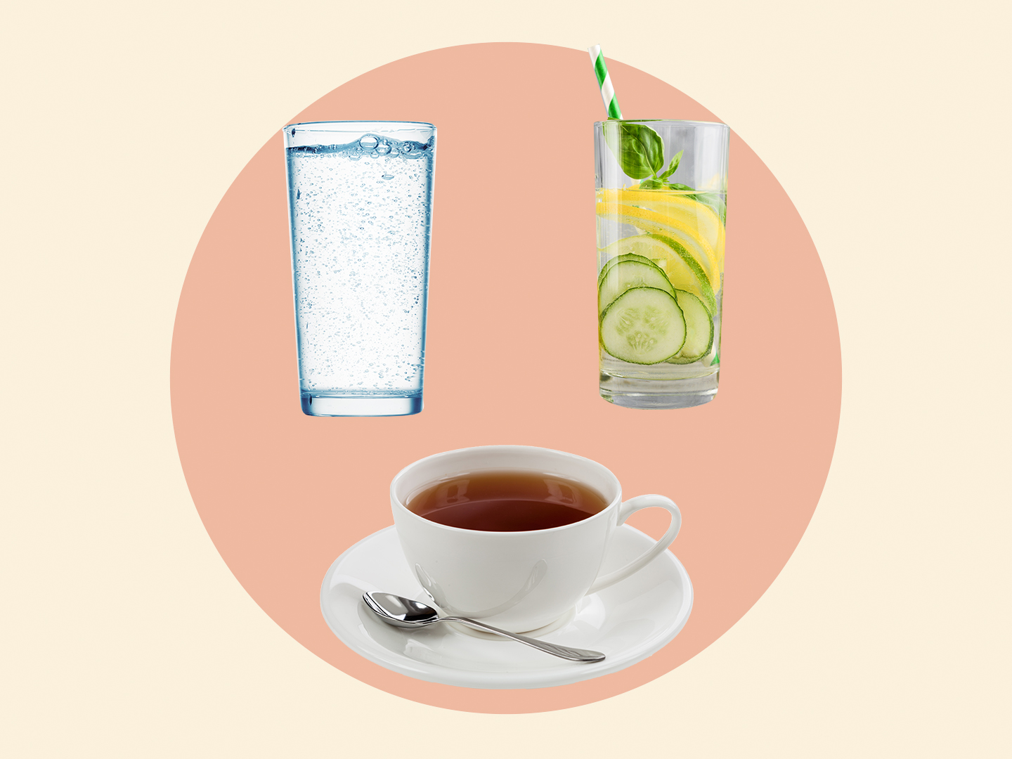 What liquids count as water intake?