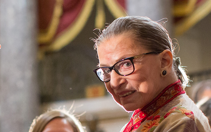 What made Ruth Bader Ginsburg a leader?