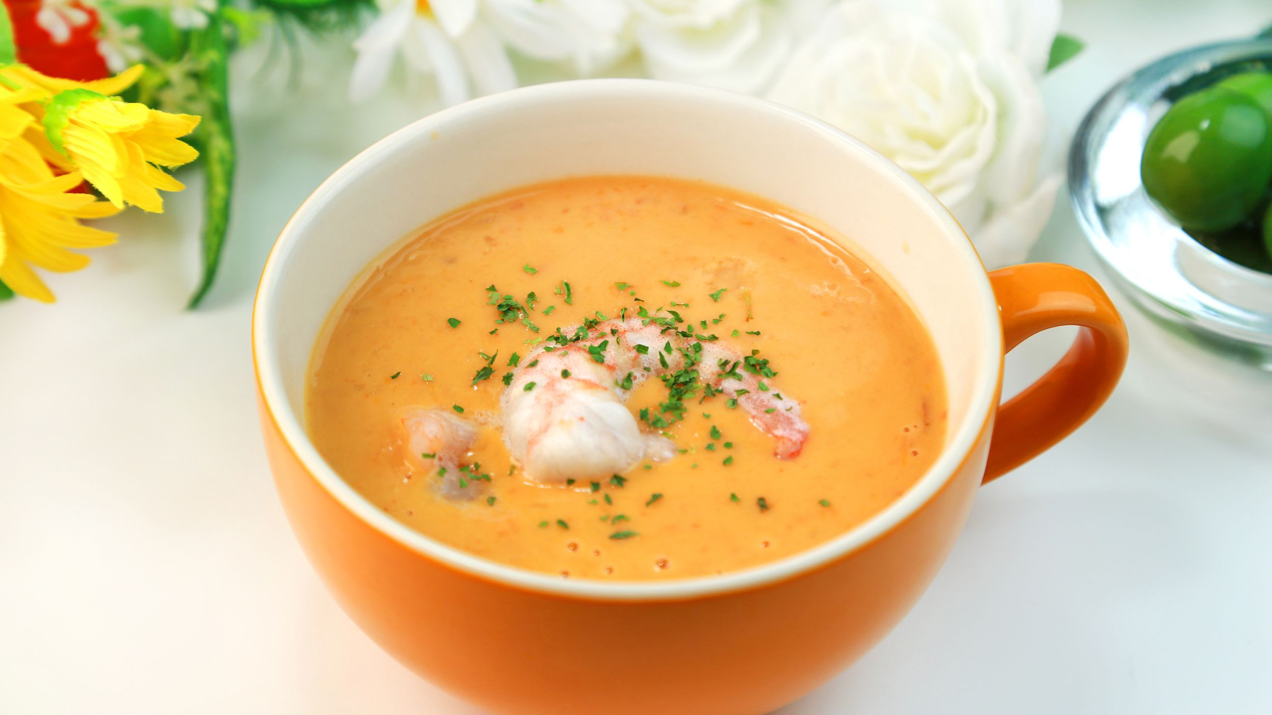 What makes a bisque different from soup?