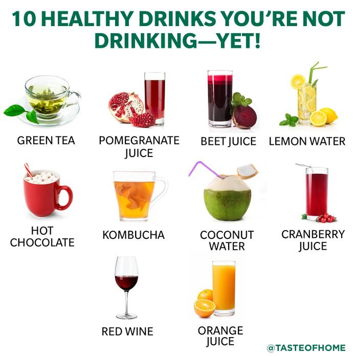 What makes a drink healthy?