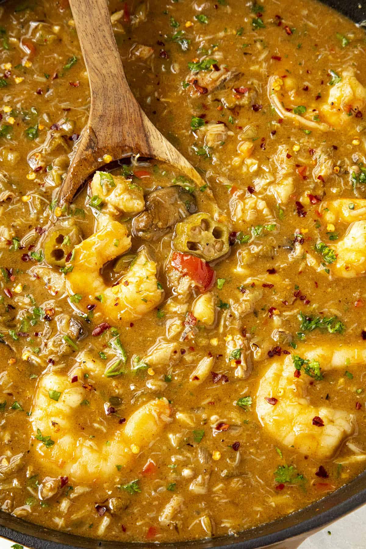 What makes a good seafood gumbo recipe?