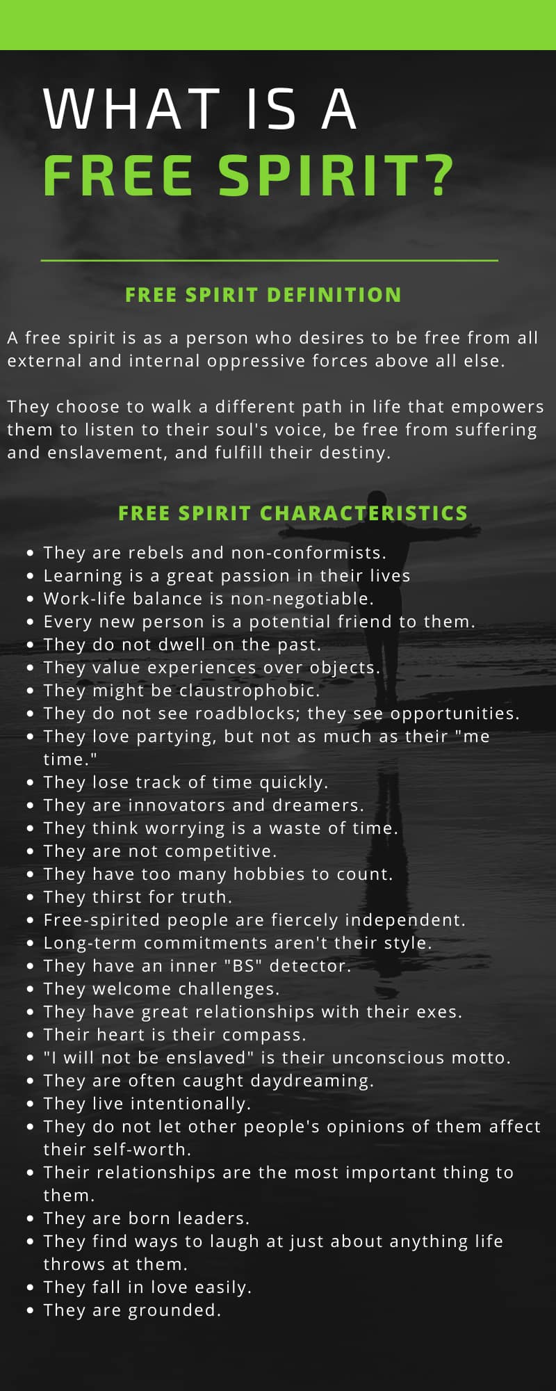 What makes a person spirited?