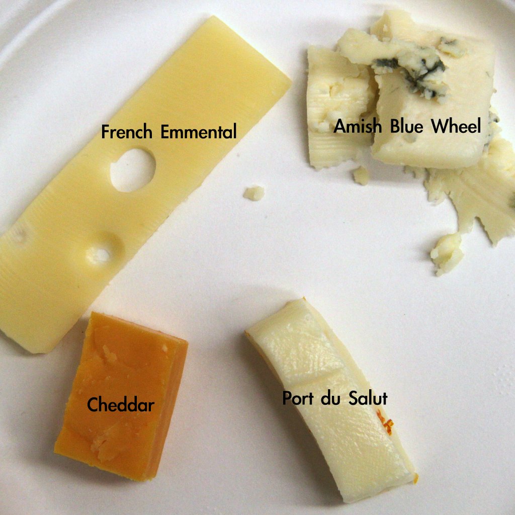 What makes cheese taste like?