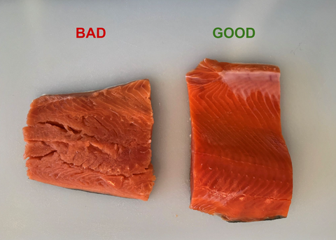 What makes salmon unhealthy?