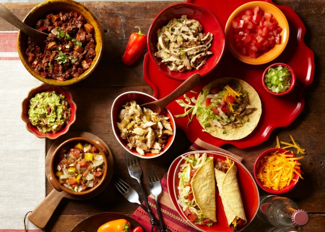 What makes traditional Mexican food?