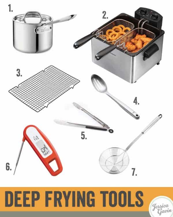 What material is best for deep frying?