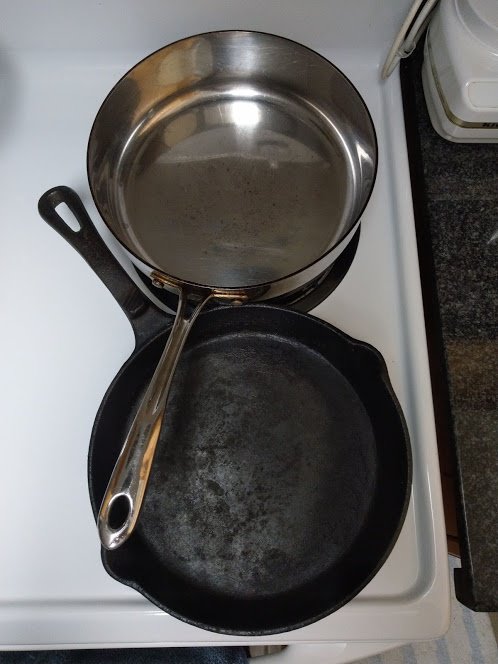 What material will you use for the fish to not stick to the pan?