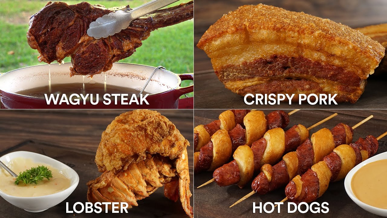 What meats can you deep fry?