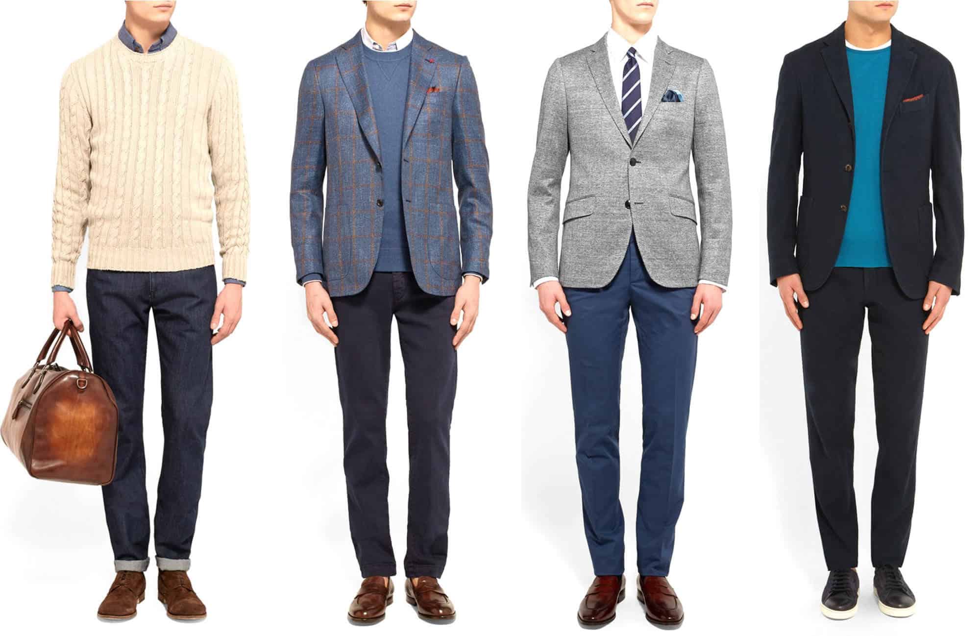 What men should wear to a lunch meeting?