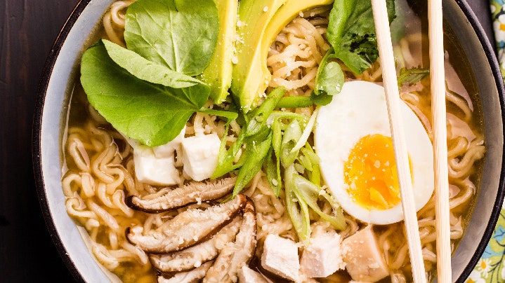 What mixes well with ramen?