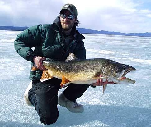 What months can you ice fish in Alaska?