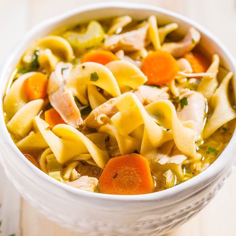 What noodles can I use for chicken noodle soup?