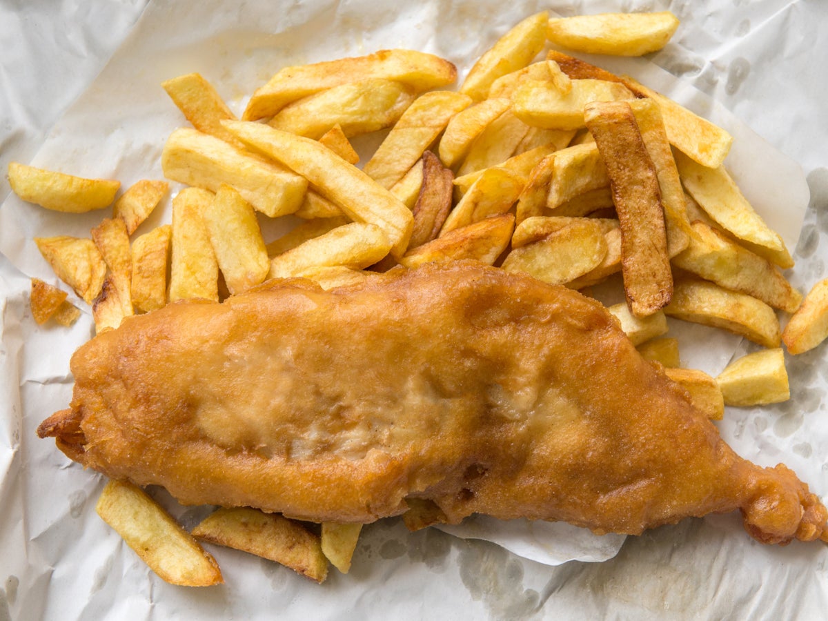 What oil do fish and chip shops use uk?