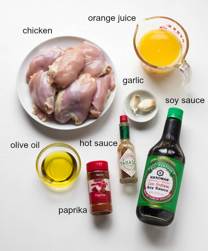 What oil do you use for marinade?