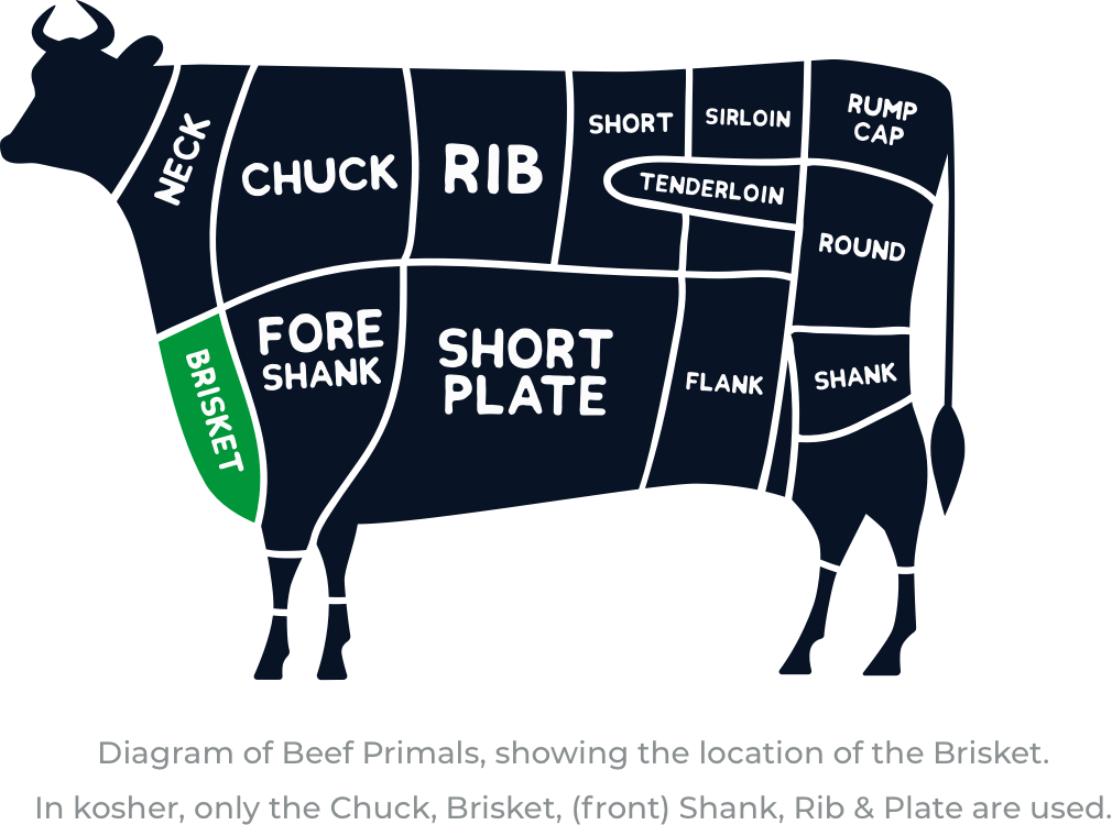 What part of the brisket is the cow?