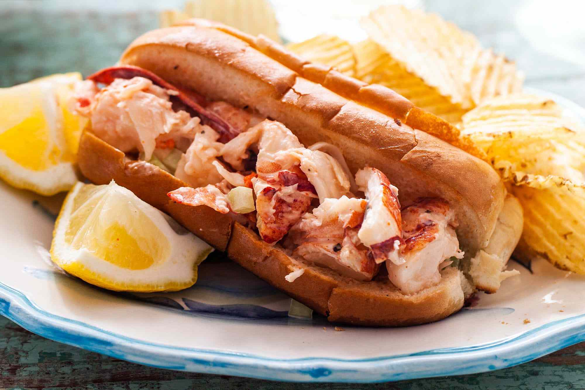 What part of the lobster is in a lobster roll?