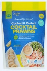 What prawns are Woolworths recalling?