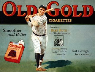 What product did Babe Ruth endorse?