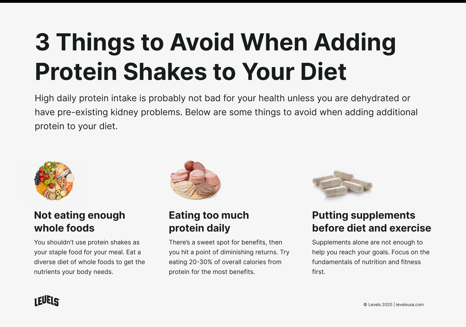 What protein should you avoid?
