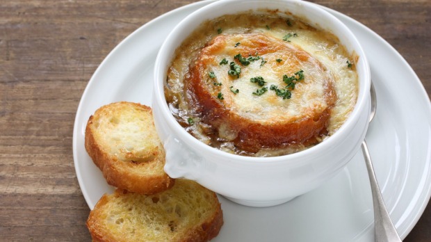 What region of France is most famous for French onion soup?