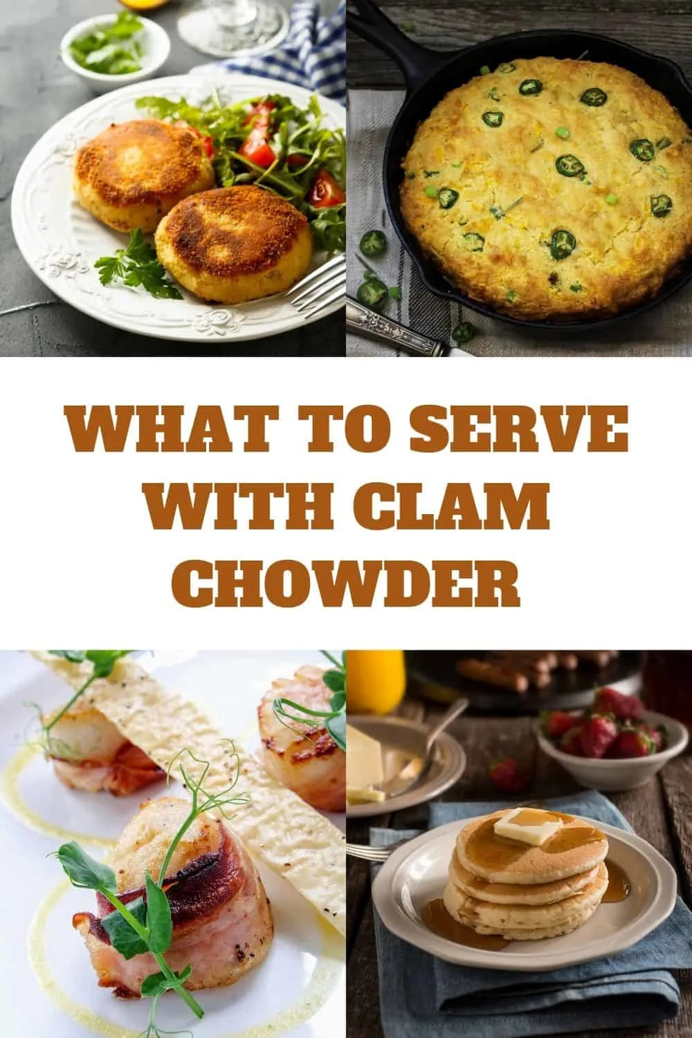 What sandwich goes with clam chowder?