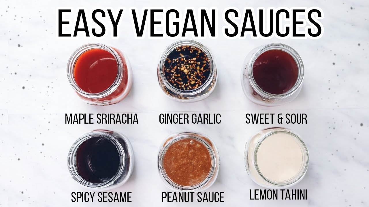 What sauces are vegan?