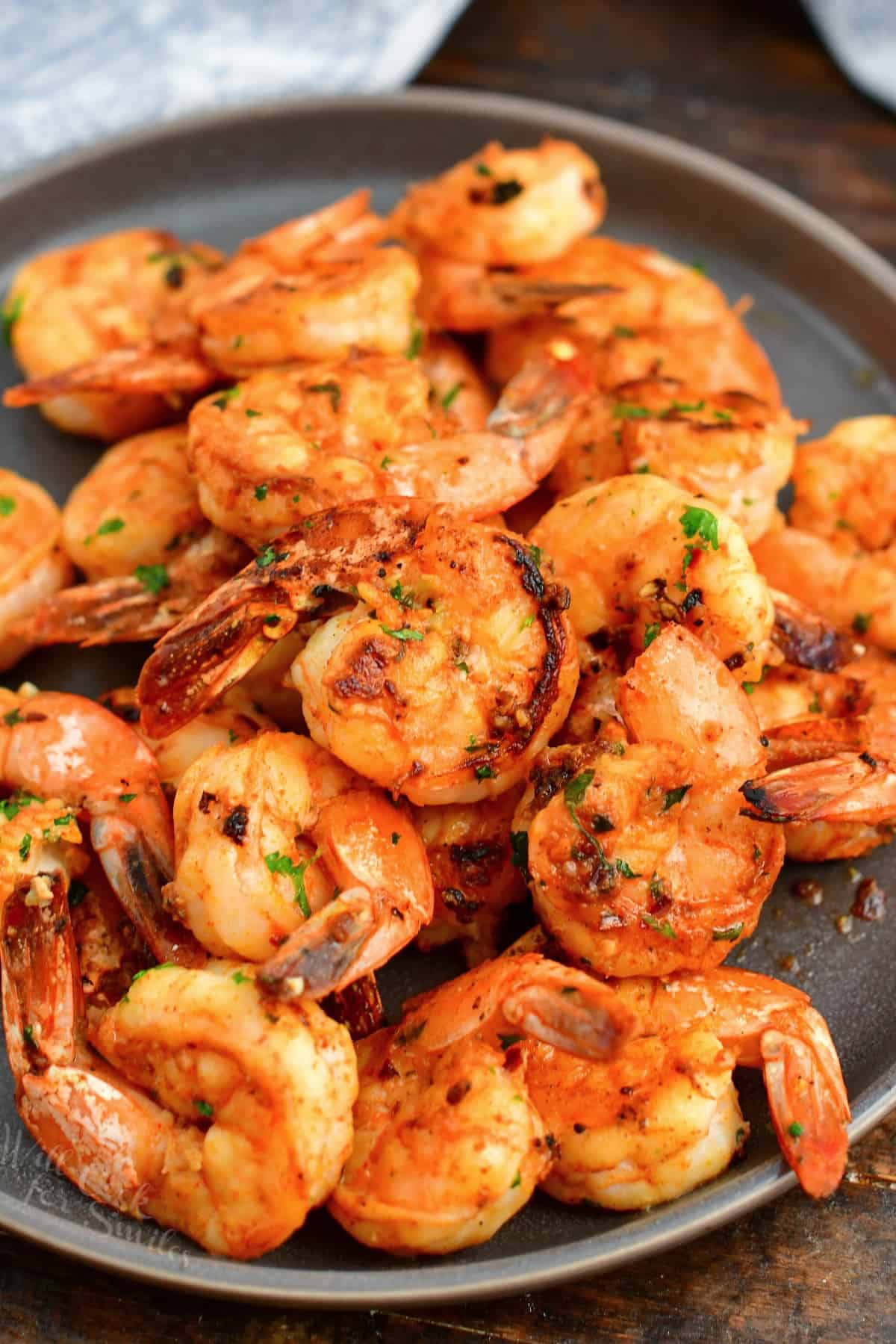 What sauteed shrimp looks like?