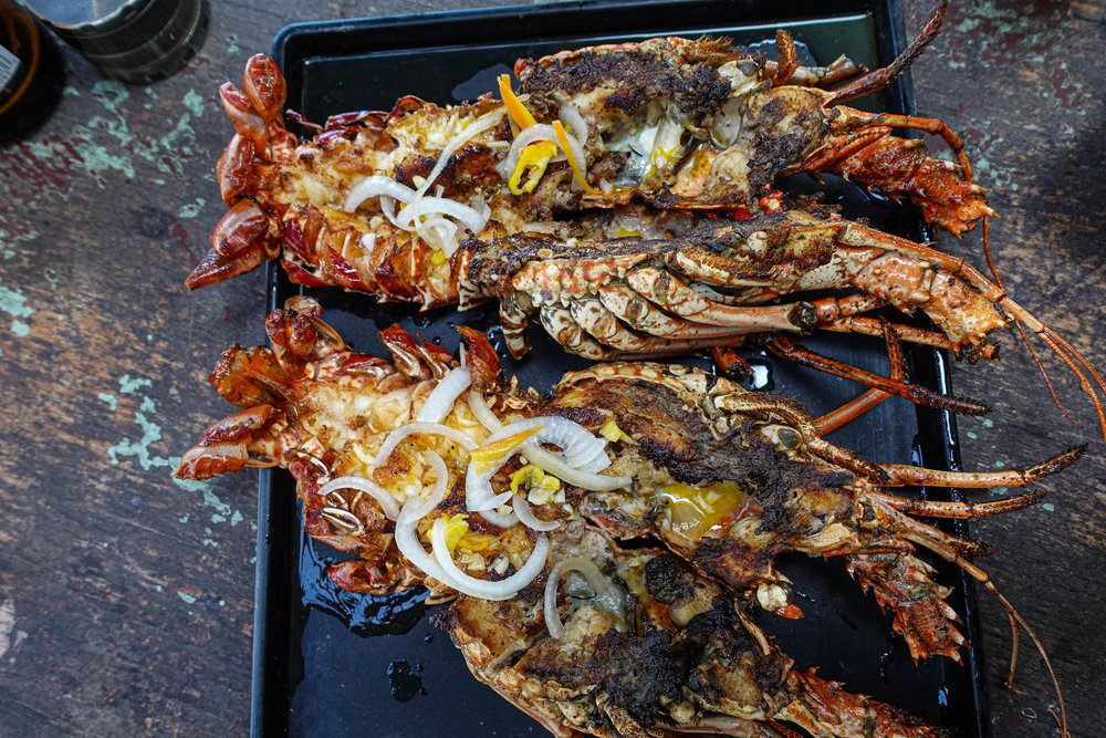 What seafood is Jamaica known for?